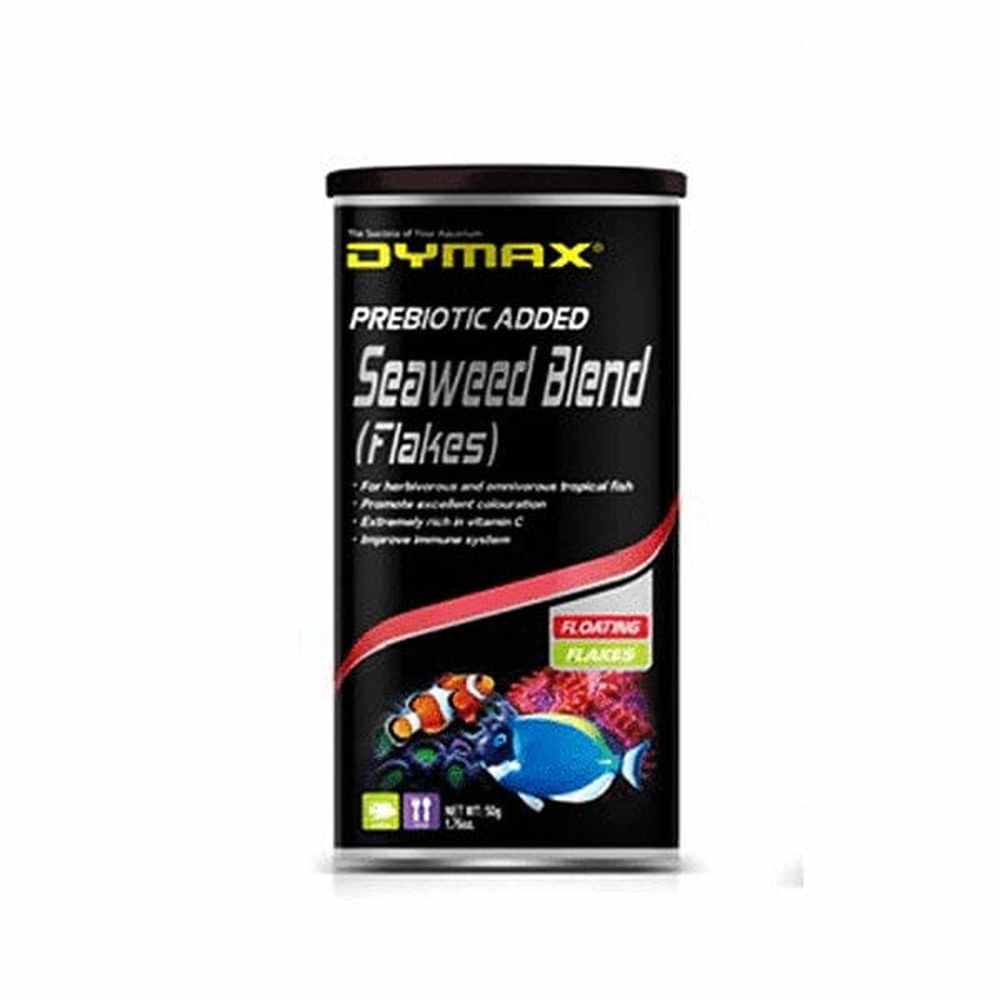 Dymax Seaweed Blend Floating Flakes 150g - Aquaristic Online
