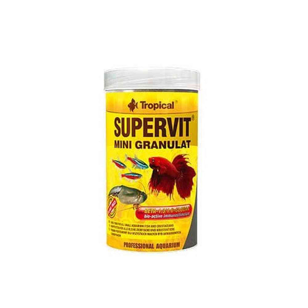 Tropical Supervit Mini Granulat 250ml 162.5g – Aquaristic Online