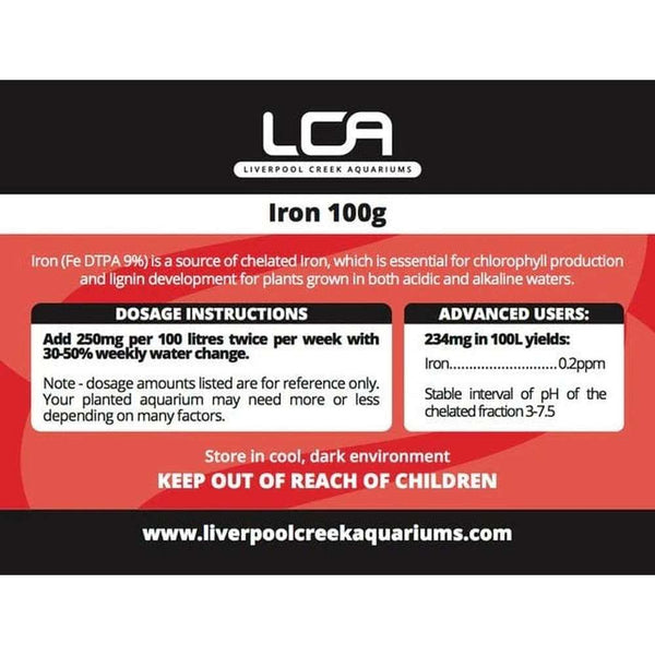 LCA Iron (DTPA) 100g - Aquaristic Online
