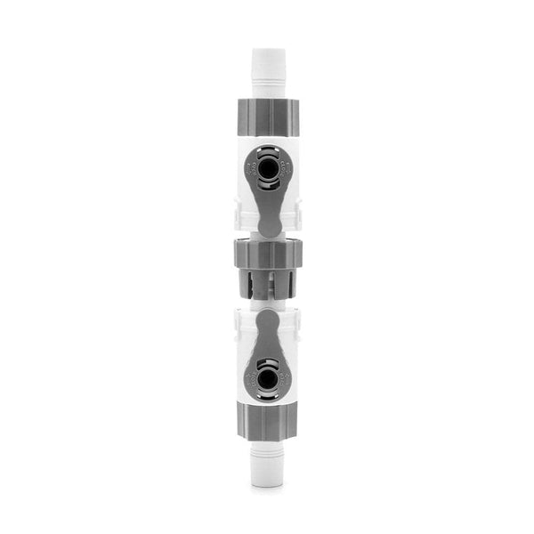 UNS Delta Quick Release Double Tap Valves 16/22mm | Aquaristic Online